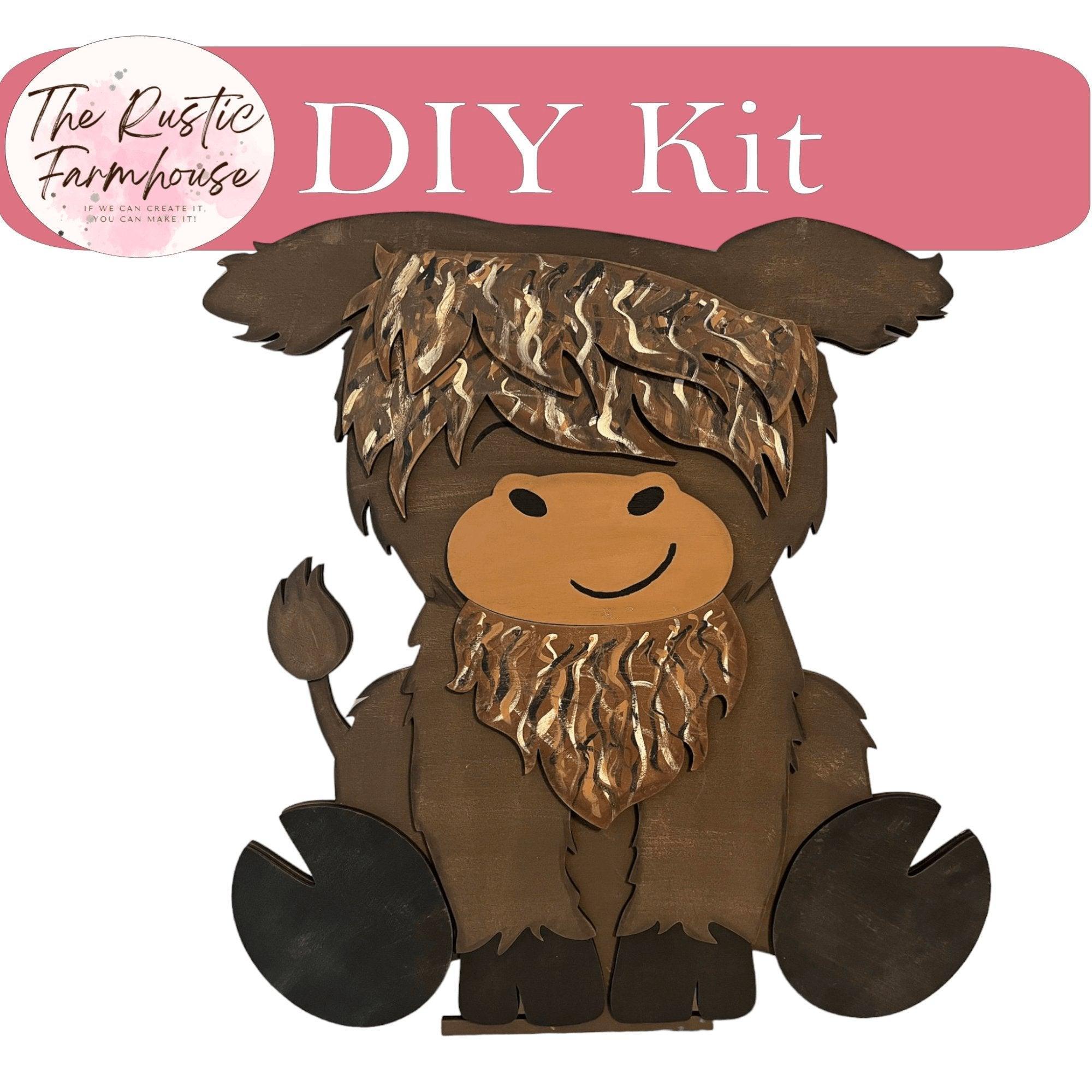 Interchangeable Highland Cow Insert for our Interchangeable Fence or ...